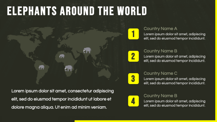 Free - Elephant Theme for PowerPoint and Google Slides - PPT Slides