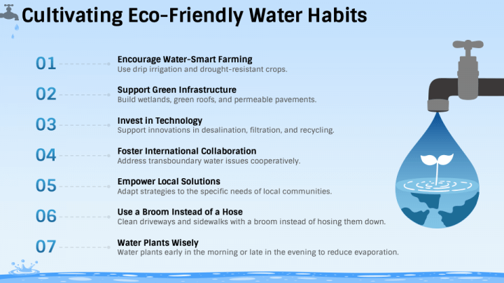 Sustainable Water Management PowerPoint and Google Slides Template ...