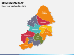 Birmingham Map for PowerPoint and Google Slides - PPT Slides