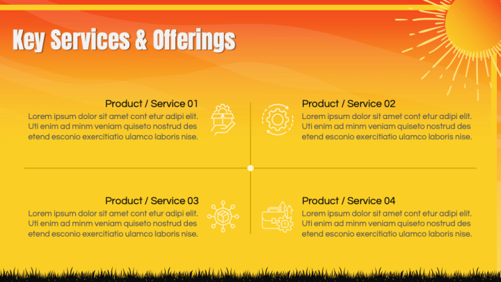 Sun Theme for PowerPoint and Google Slides - PPT Slides