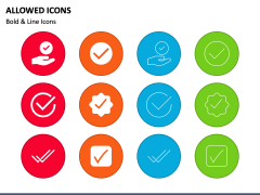 Allowed Icons for PowerPoint and Google Slides - PPT Slides