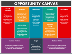 Opportunity Canvas PowerPoint and Google Slides Template - PPT Slides