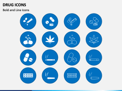 Drug Icons for PowerPoint and Google Slides - PPT Slides