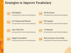 Free - English Vocabulary Theme for PowerPoint and Google Slides - PPT ...