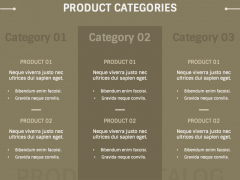 Product Catalog PowerPoint and Google Slides Template - PPT Slides