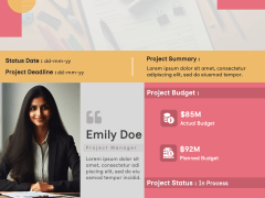 IT Project Summary PowerPoint and Google Slides Template - PPT Slides