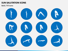 Sun Salutation Icons for PowerPoint and Google Slides - PPT Slides