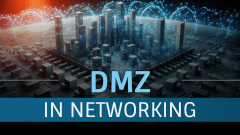 DMZ in Networking PowerPoint and Google Slides Template - PPT Slides