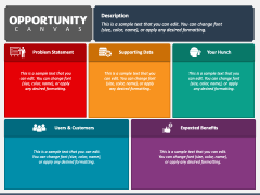 Opportunity Canvas PowerPoint and Google Slides Template - PPT Slides