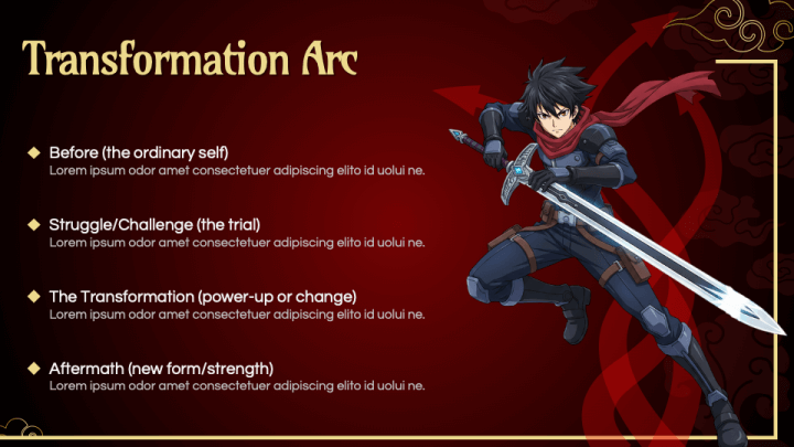 Free - Anime Style Theme for PowerPoint and Google Slides - PPT Slides