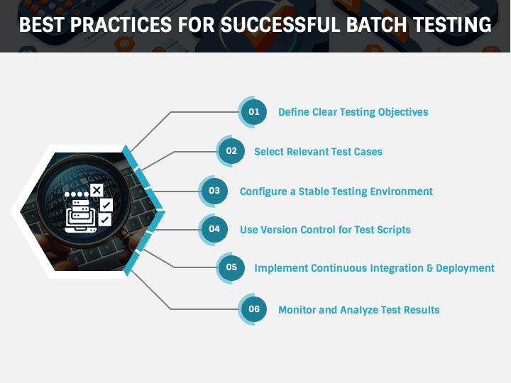Batch Testing PowerPoint and Google Slides Template - PPT Slides