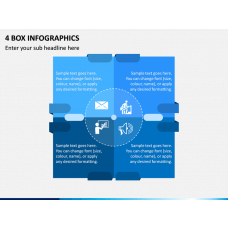 4 Box Grid PowerPoint Template - PPT Slides