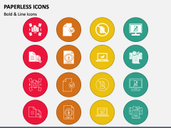 Paperless Icons for PowerPoint and Google Slides - PPT Slides
