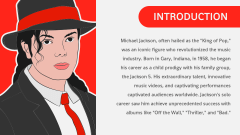 Free - Michael Jackson PowerPoint and Google Slides Template - PPT Slides
