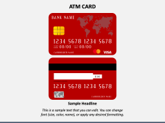 ATM Card for PowerPoint and Google Slides - PPT Slides