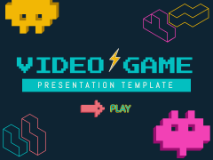 Video Game Theme for PowerPoint and Google Slides - PPT Slides