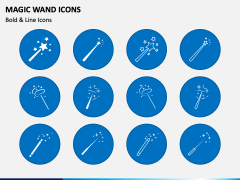 Magic Wand Icons for PowerPoint and Google Slides - PPT Slides