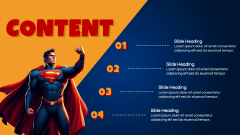 Free - Superman Presentation Theme for PowerPoint and Google Slides ...
