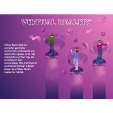 Extended Reality Infographic PowerPoint Template and Google Slides Theme