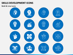 Skills Development Icons for PowerPoint and Google Slides - PPT Slides