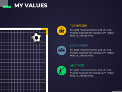 Free - Soccer Player Portfolio Presentation for PowerPoint and Google ...