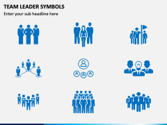 Team Leader Symbols for PowerPoint and Google Slides - PPT Slides