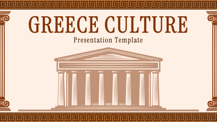 Free - Greece Culture PowerPoint and Google Slides Template - PPT Slides