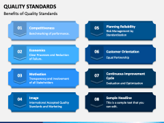 Quality Standards PowerPoint and Google Slides Template - PPT Slides