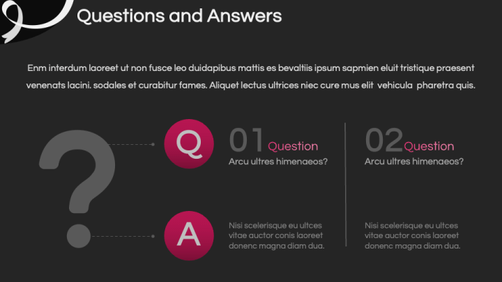 Posh Act PowerPoint and Google Slides Template - PPT Slides