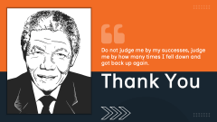 Free - Nelson Mandela PowerPoint and Google Slides Template - PPT Slides