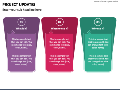 Project Updates PowerPoint and Google Slides Template - PPT Slides
