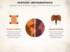History Infographics for PowerPoint and Google Slides