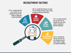 Recruitment Factors PowerPoint and Google Slides Template - PPT Slides