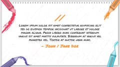 Free - Crayons Theme for PowerPoint and Google Slides