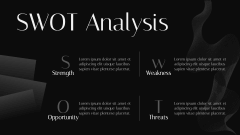 Black Background Presentation Theme for PowerPoint and Google Slides ...