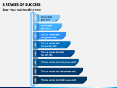 8 Stages of Success PowerPoint Presentation Slides - PPT Template
