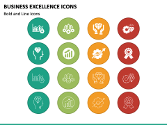 Business Excellence Icons for PowerPoint and Google Slides - PPT Slides