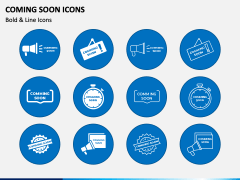 Coming Soon Icons for PowerPoint and Google Slides - PPT Slides