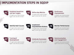 SQDIP PowerPoint Template and Google Slides Theme