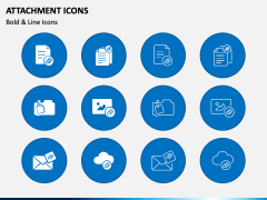 Attachment Icons for PowerPoint and Google Slides - PPT Slides