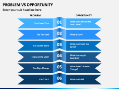 Problem Vs Opportunity PowerPoint and Google Slides Template - PPT Slides