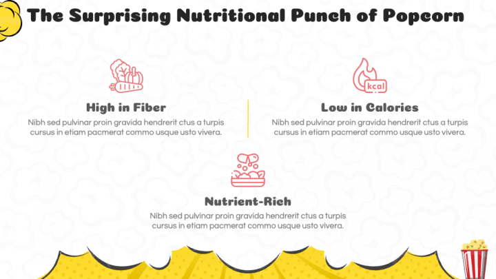 Free - Popcorn Background Theme for PowerPoint and Google Slides - PPT ...