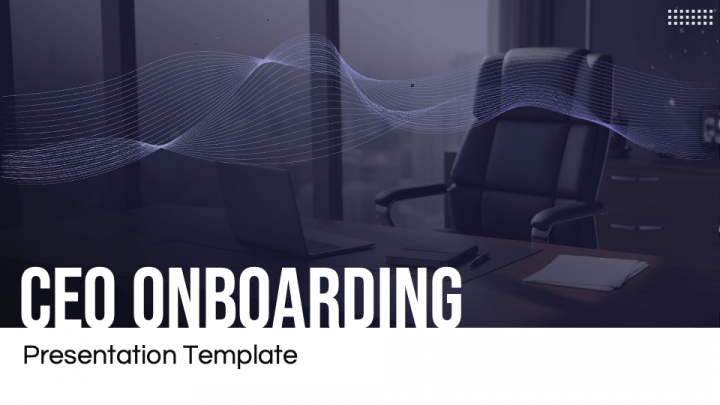 CEO Onboarding PowerPoint and Google Slides Template - PPT Slides