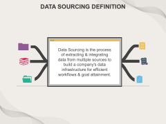 Data Sourcing PowerPoint and Google Slides Template - PPT Slides