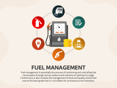 Fuel Management PowerPoint and Google Slides Template - PPT Slides
