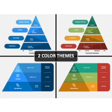 Side By Side Triangles PowerPoint Template - PPT Slides | SketchBubble