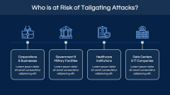 Tailgating Attack PowerPoint and Google Slides Template - PPT Slides