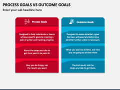 Process Goals Vs Outcome Goals PowerPoint and Google Slides Template - PPT Slides