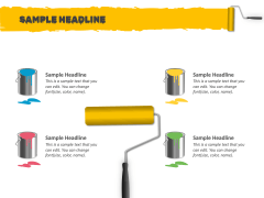 Free Paint Roller Presentation Theme for PowerPoint and Google Slides