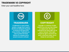 Trademark Vs Copyright PowerPoint and Google Slides Template - PPT Slides